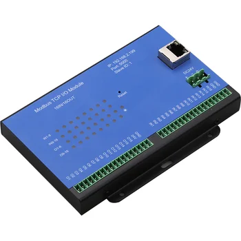 Modbus Tcp Io Module Controller Ethernet 100mbps 16 Channels Standard ...