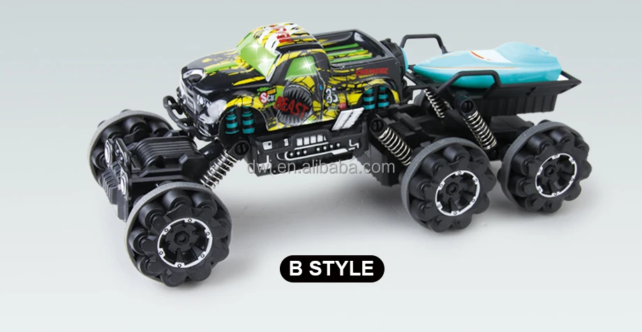 Dwi Dowellin Remote Control Car With 6 Wheels,Rock Climber Graffiti Car ...