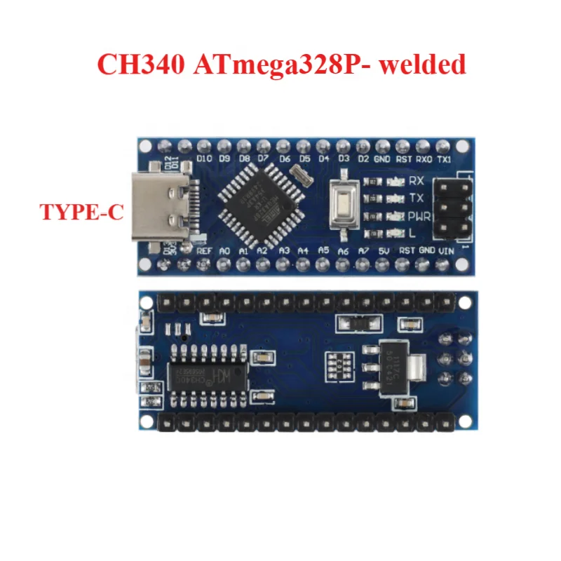 Nano V3.0 Development Board Mini/Type-C/Micro USB Connector CH340/FT232 ...