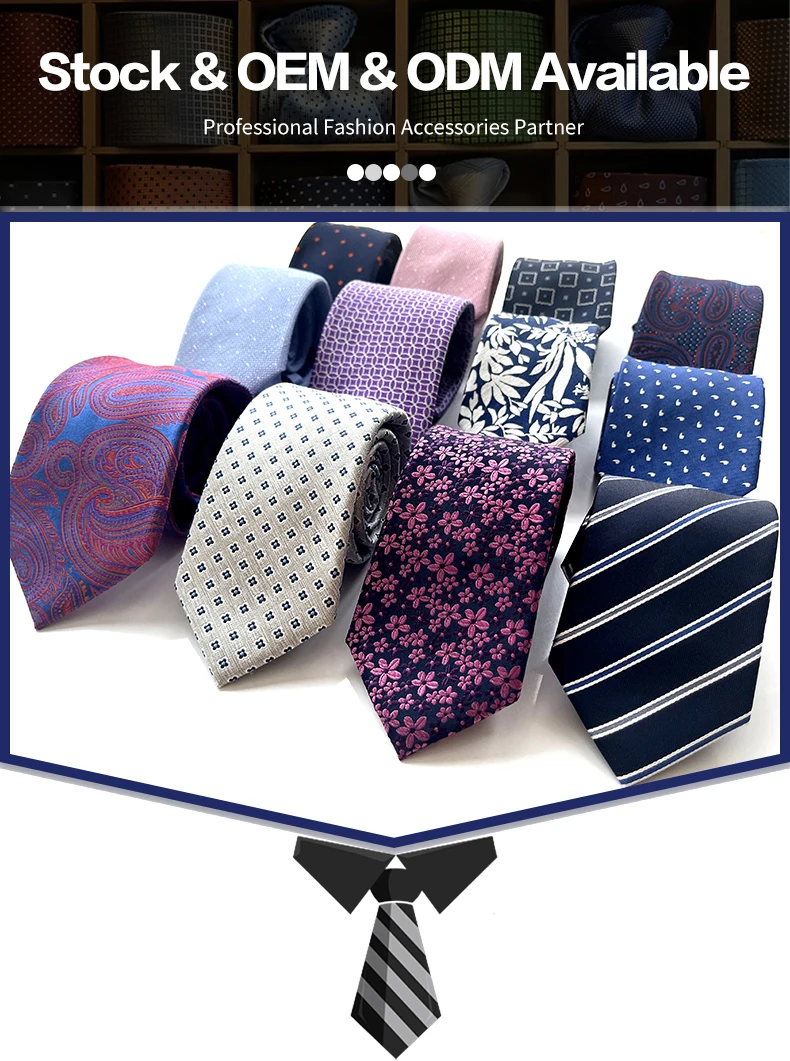 Manufacturer Custom Silk Ties High Quality Jacquard Mens Business Neck ...