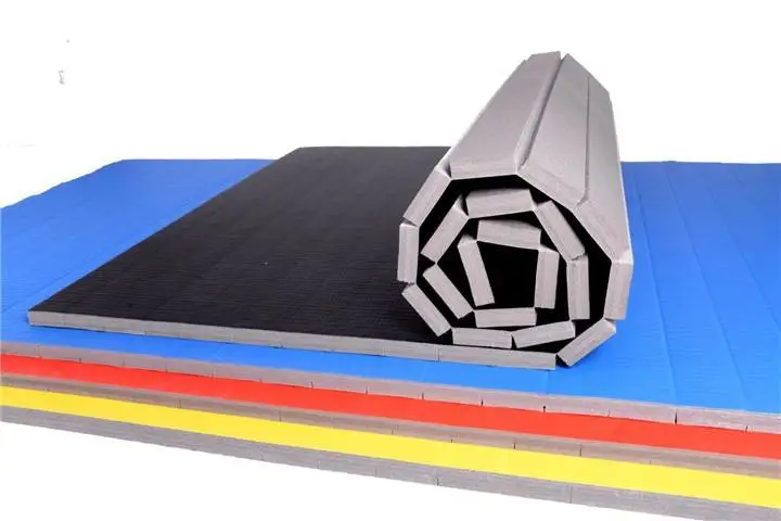 2022 Flexible BJJ Jiu Jitsu Tatami Mat – 1cm Thick Roll Out Wrestling ...