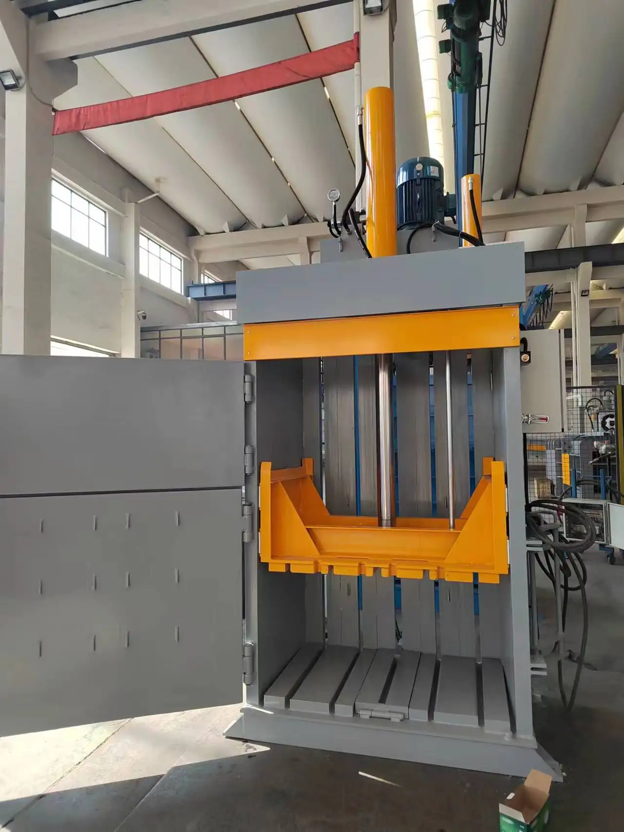 Industrial Baler Paper Press Machine Recycling Vertical Manual Waste ...