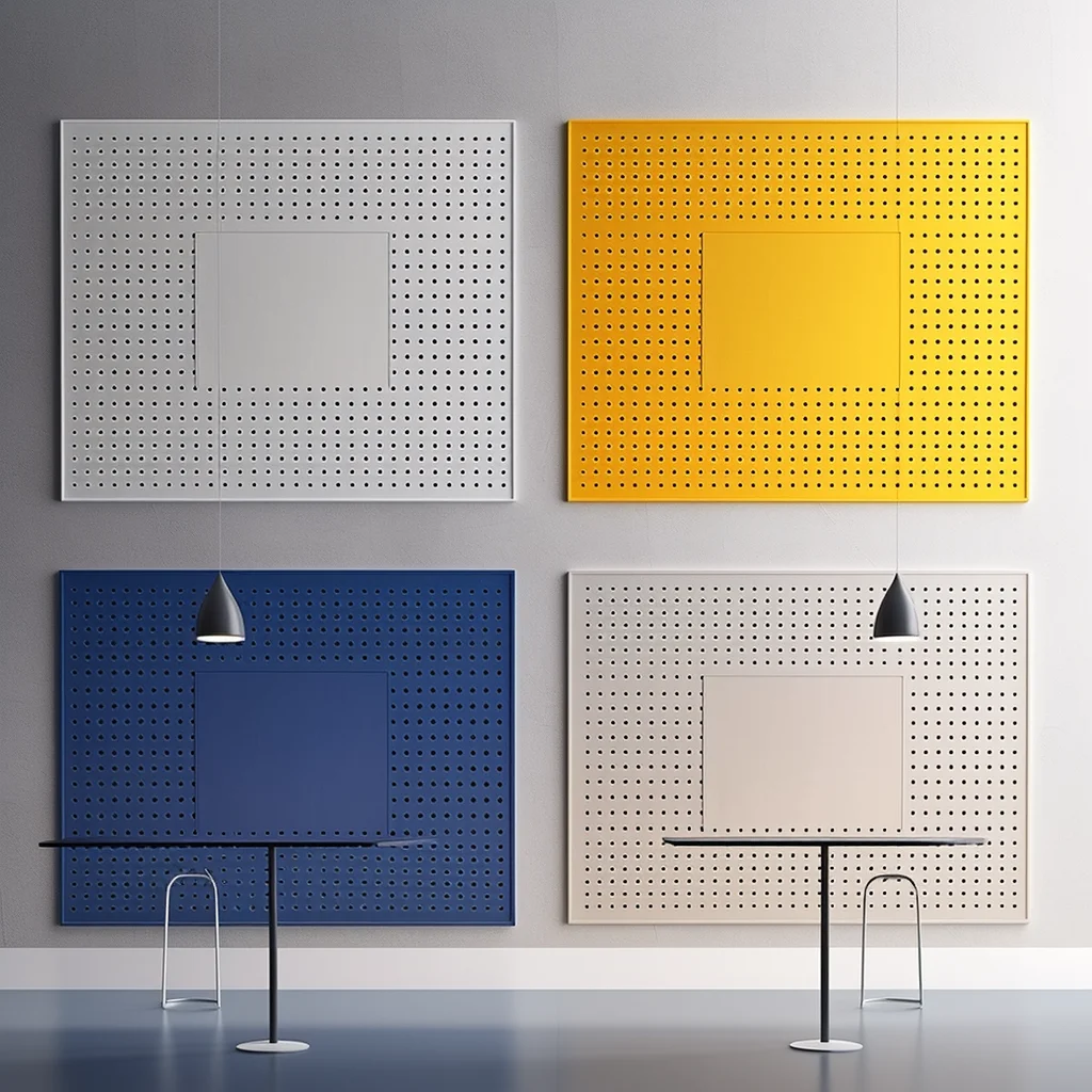 Soundproof perforated board foam carved wall noise absorbing acoustic ...