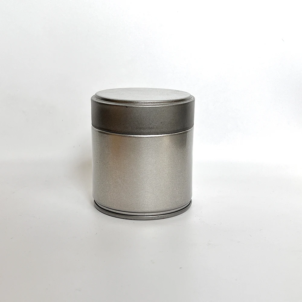 Customizable Round Matcha Tea Tin Can for Sale - OEM Available