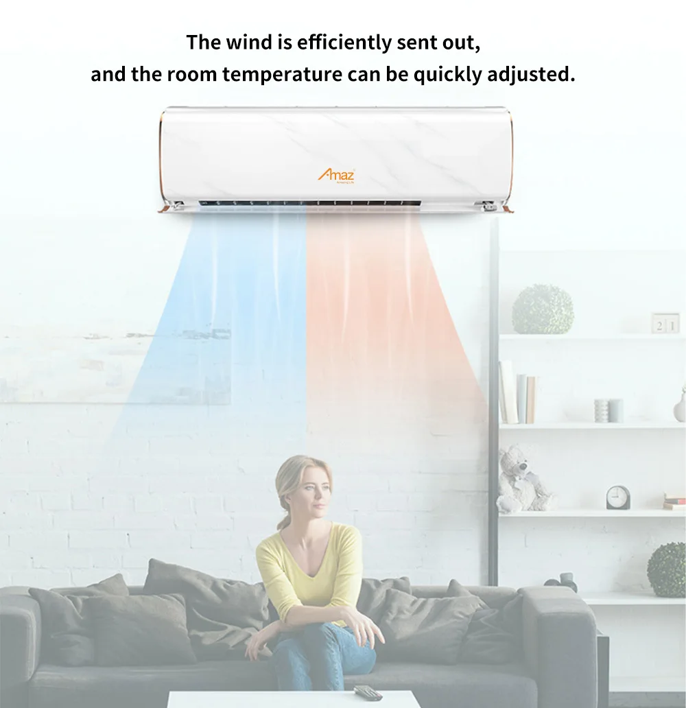 Customize Cooling with Smart Wifi Split Acs 9000-36000 BTU