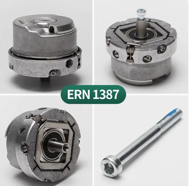 Original New Heidenhain 1387 Rotary Encoder Elevator Synchronous Host ERN 1387 2048 62S14-70 ...