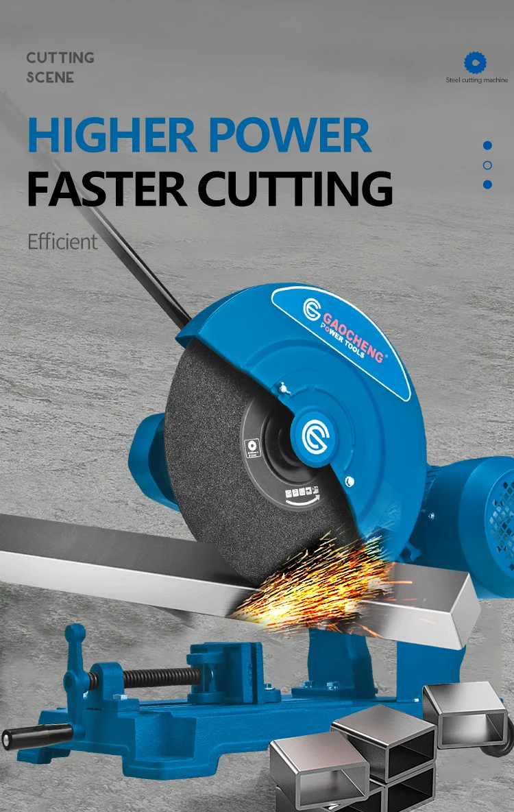 Gaocheng JG400 400mm 3000W Cut Off Machine for Cutting Metal| Alibaba.com