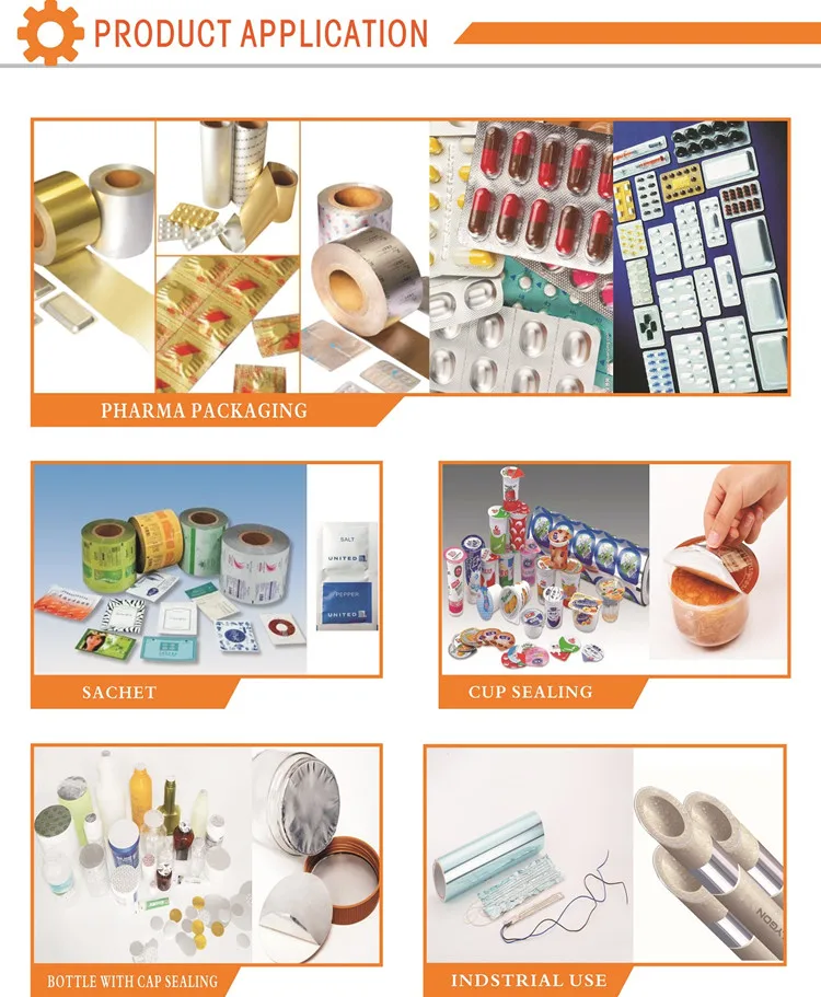 Opa/alu/pvc Alu-alu Bottom Foil Aluminum Foil Tablet Blister Packs ...