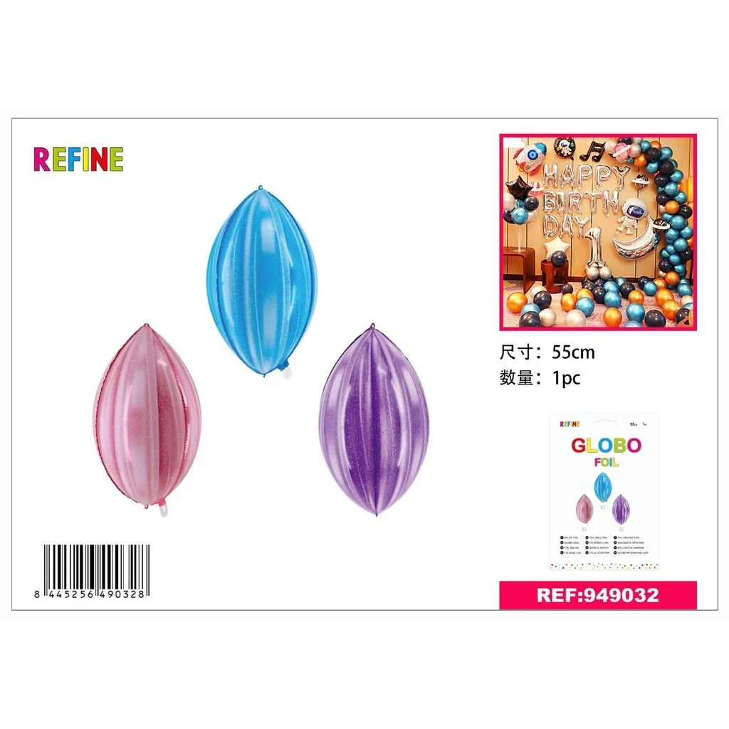 4D Elliptical Foil Balloons 55cm - Party Supplies| Alibaba.com