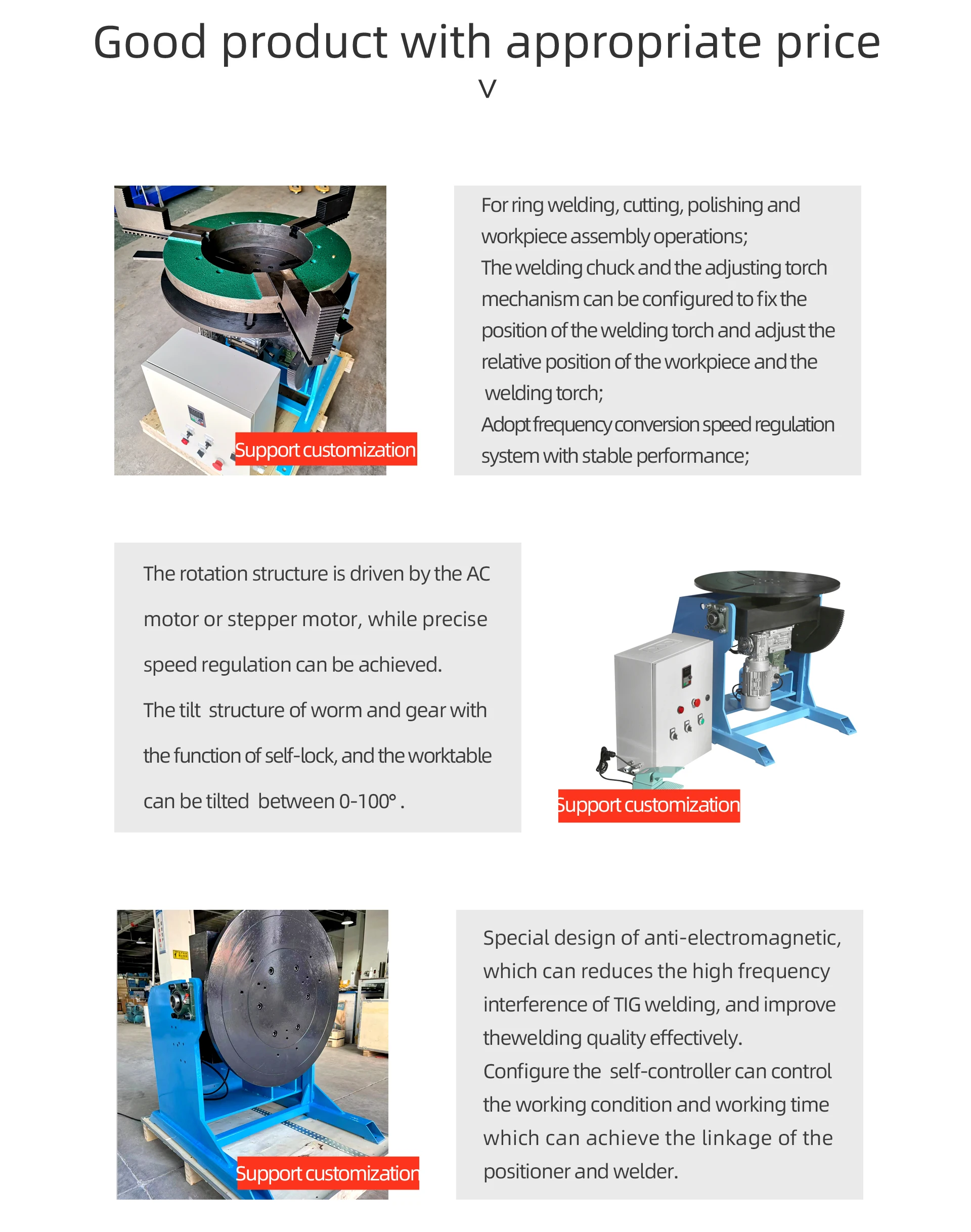 Automatic Rotary Welding Table/welding Table Manufacturers - Buy ...