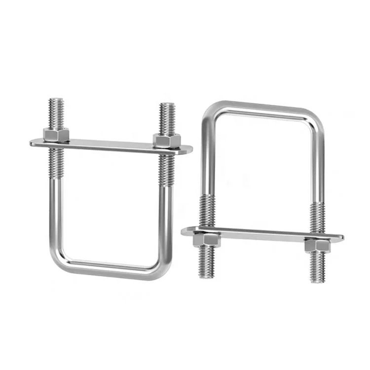 Photovoltaic U-bolt U-bolt Pre-buried square U-bolt U-shaped Tube Card ...