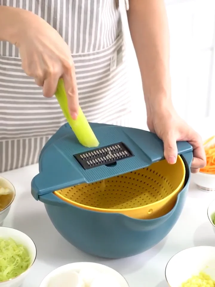 Ensemble De Coupe-légumes Électrique Portatif Multifonctionnel 4 En 1 ...