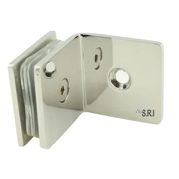 Mirror Stainless Steel Glass Holder Clip /glass Corner Clips - Buy ...