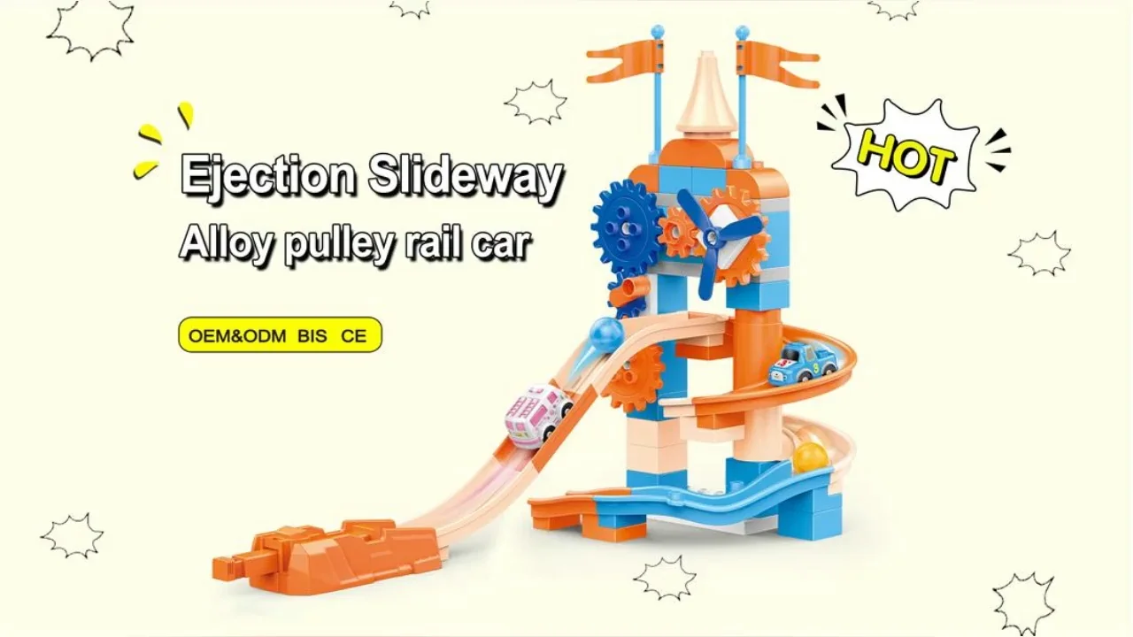 Chengji Puzzle Race Track Toy Maze Bricks Kids Game Racing Tracks ...