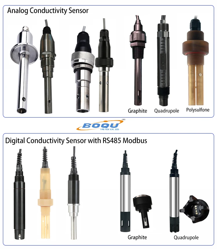 Four-electrode Conductivity Sensor EC-A401 by BOQU