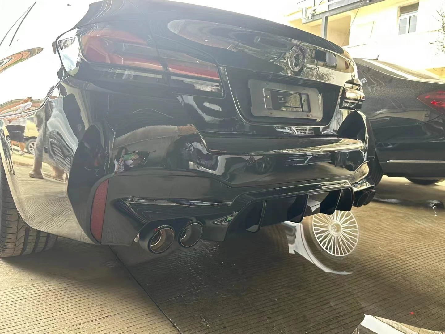 F10 Upgrade To G30 Lci F90 M5 Bodykit Front Bumper Rear Bumper For Bmw ...