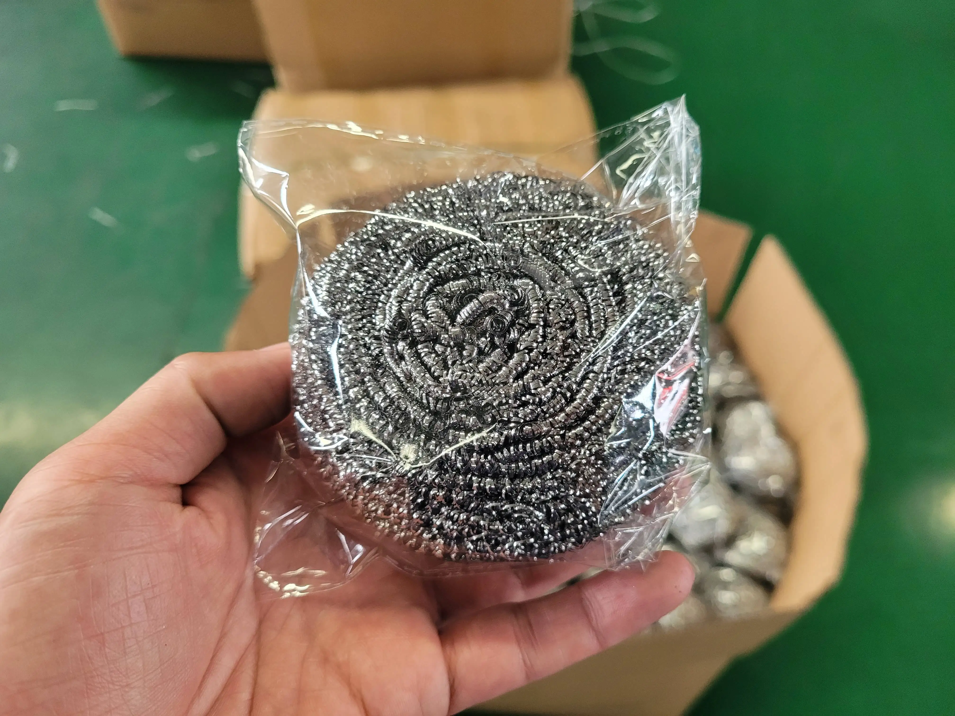 High Quality 410 Stainless Steel Scourer Kitchen Cleaning Scourer ...