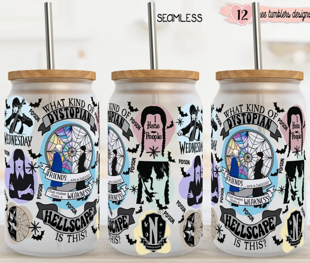 Custom Print Transfer Printing 3d Design Uv Dtf Transfers For Cups ...