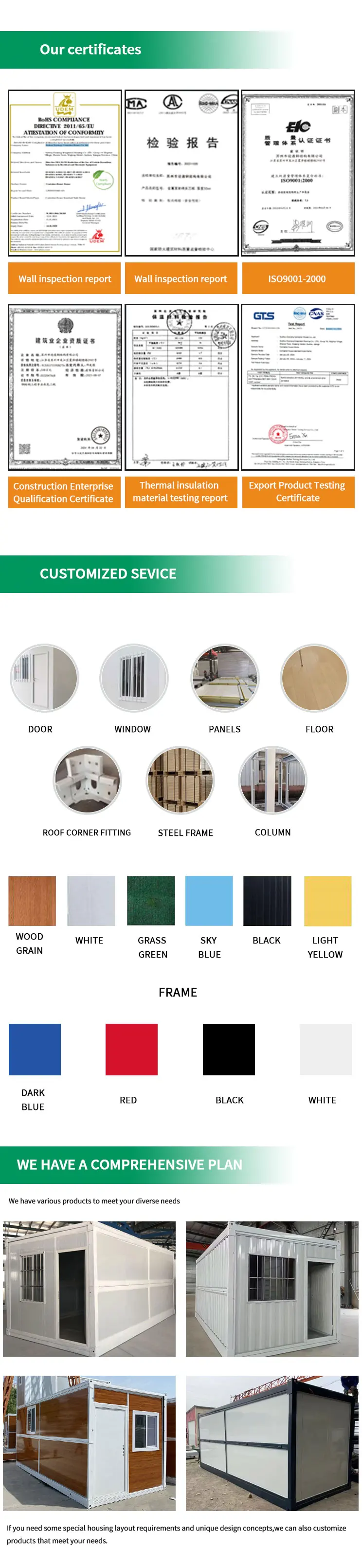 Fold Out Prefab Container House - Durable & Customizable