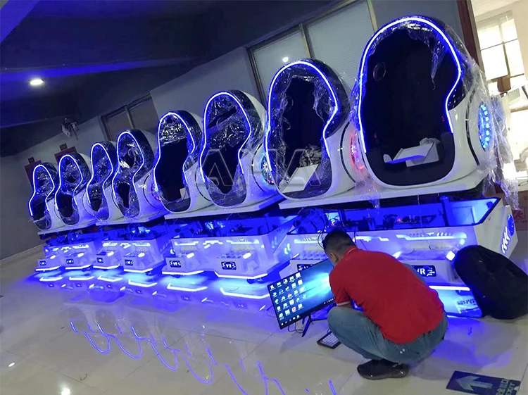 9D VR Egg Chair - Ultimate Virtual Reality Experience