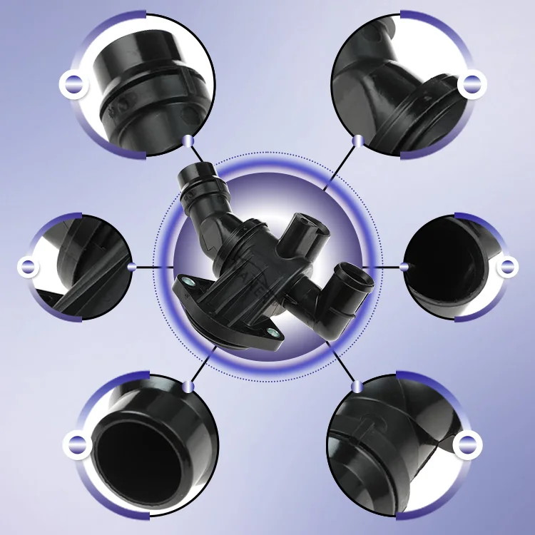 Maner Motor Coolant Termostato Thermostat Housing 06f121111f For Audi ...