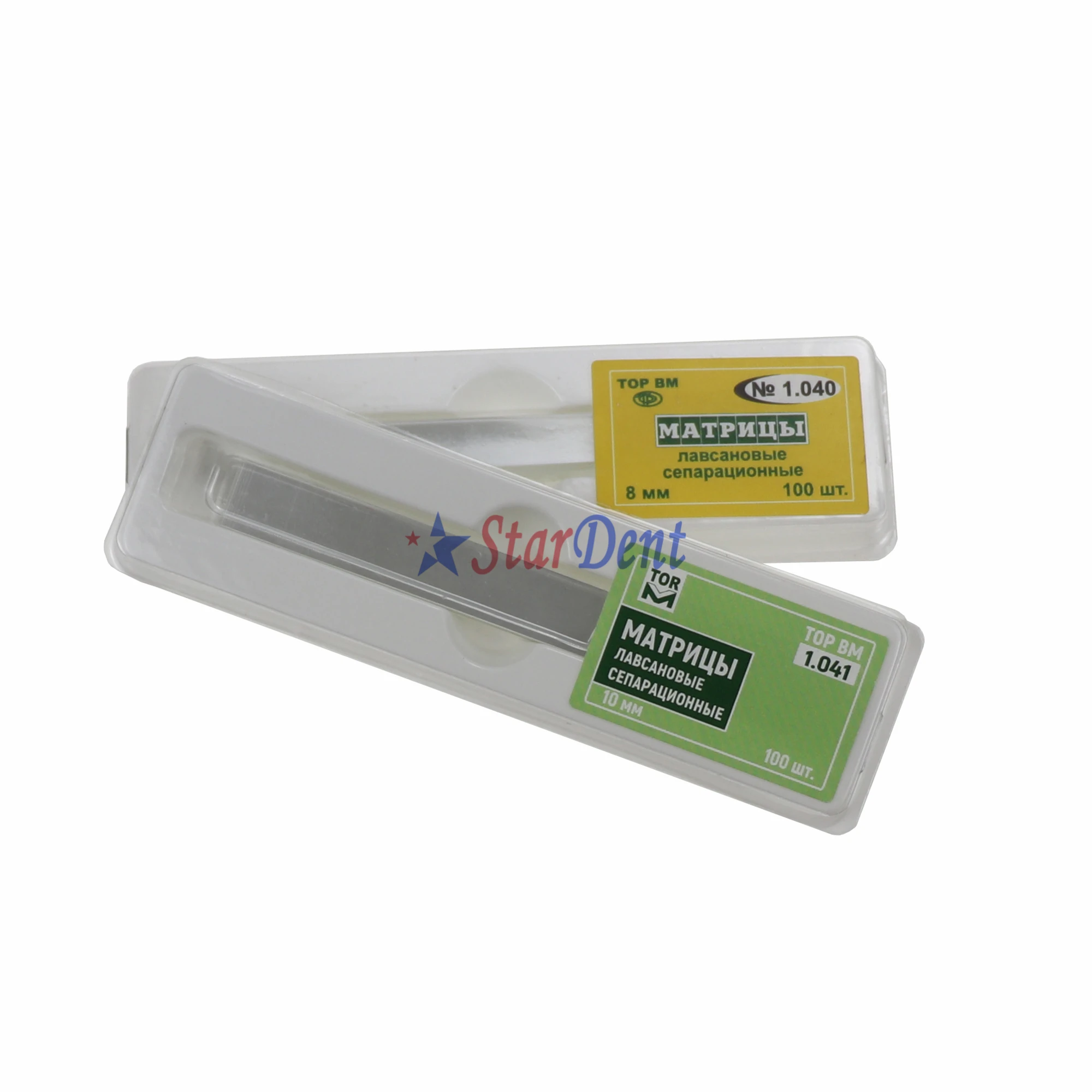Dental Products Mylar Matrix Band - Clear Strips for Polishing