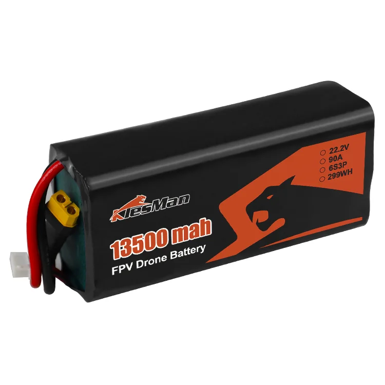 FPV Molicel Battery 22.2V 6S3P - 13500mah Li-Ion Pack