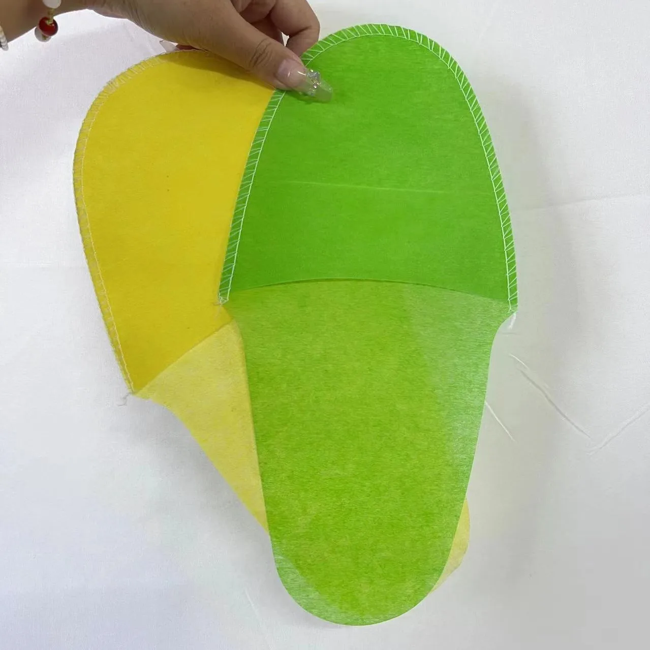 High Quality Open Toe Nonwoven Fabric White Hotel Disposable Spa ...