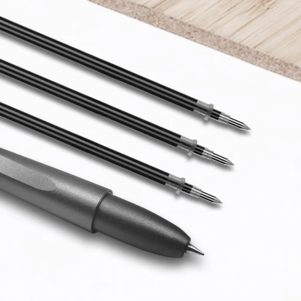 Magnetic Floating Pen - Black Metal Base & Blue Black Ink