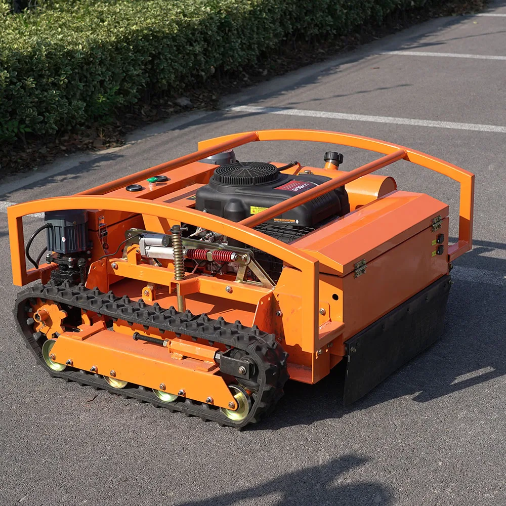 Brushless DC Motor-Powered Crawler Lawnmower for Efficient Mowing