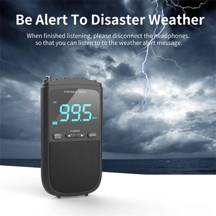 Alibaba.com: Hot Portable Mini AM FM Pocket Radio with 800mAh Battery ...