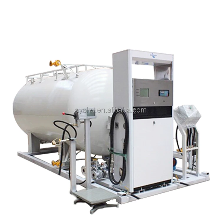 40ft Mobile LPG Gas Skid Station - Efficient Fuel Dispenser