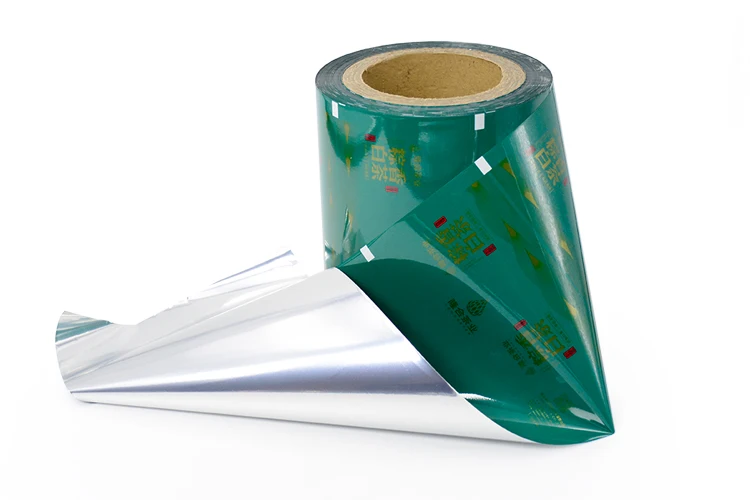 Custom Logo Waterproof Plastic Roll Laminated Aluminum Foil Food ...