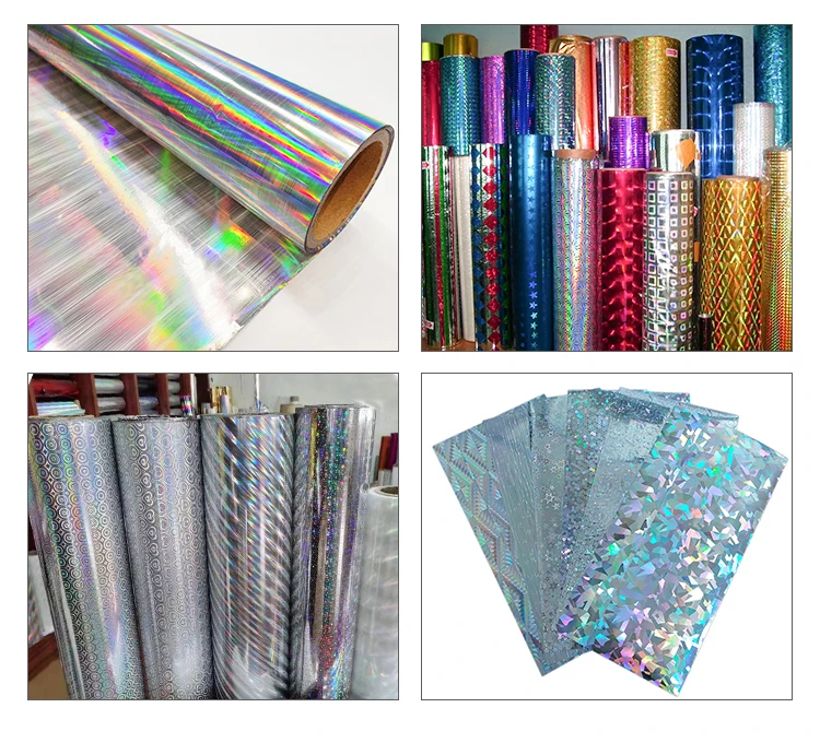 3D Holographic Film Embossing Machine for Security Label Printing ...