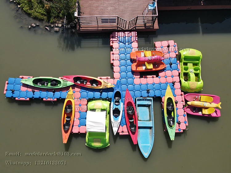 Floating Dry Dock - Modular Brick System for Boat Protection