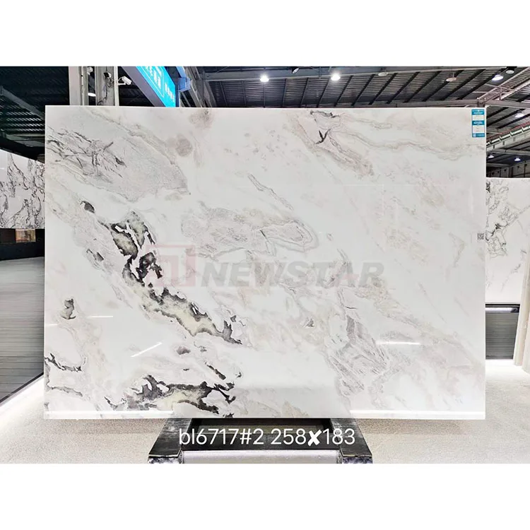 Newstar Stone Luxury Italy White Marble Polished Dover White Slab ...