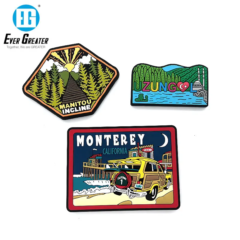 City Pvc Rubber Tourism Souvenirs Fridge Magnet Custom Fridge Magnet ...