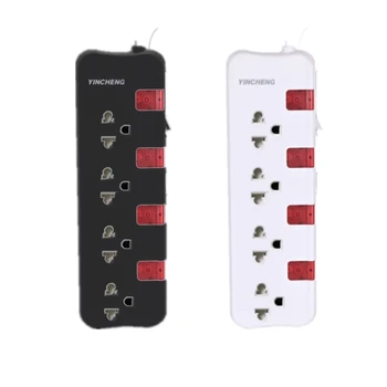Tisi Thailand Standard 4 Gang Thai Outlets Extension Socket With Usb ...