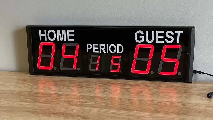 Large Scoreboard Outdoor Basketball Volleyball Scoreboard Electronic ...