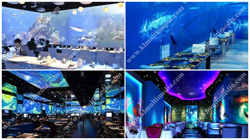 Cave Interactive - 360 Projection Room with Holographic Magic