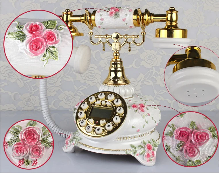 Retro Telephone Design - Home Landline Decor & Call Blocking
