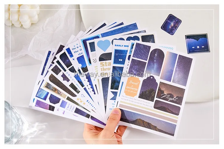 Misstime Vintage Magazine Stickers Book Deco Material Paper For ...