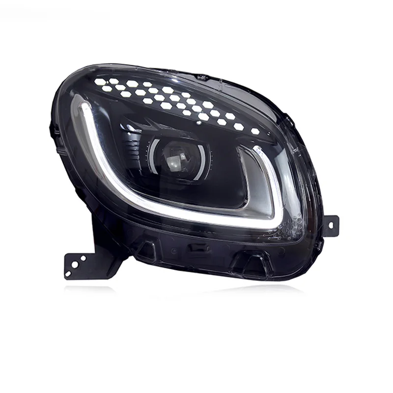 For Benz Smart 451 Head Lamp 2015-2018 Fog Lights Day Running Light Drl ...