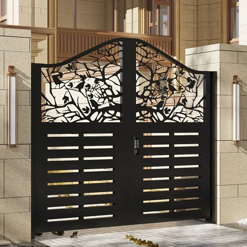 YULONG Electric Sliding Gates - Modern, Secure, Customizable