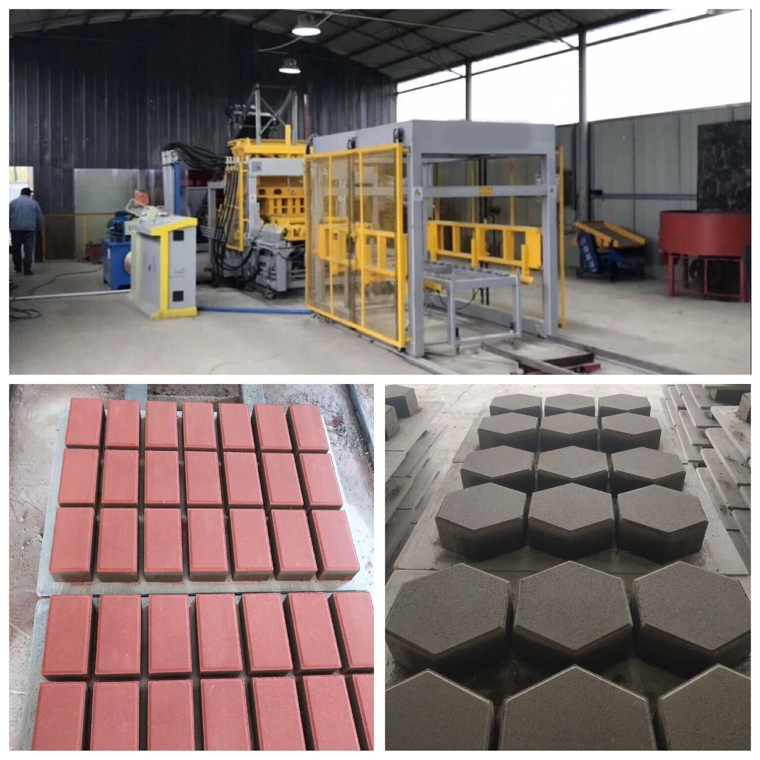 Xcmg Official Block Brick Laying Moulding Machine Mm6-15 Brick Making ...