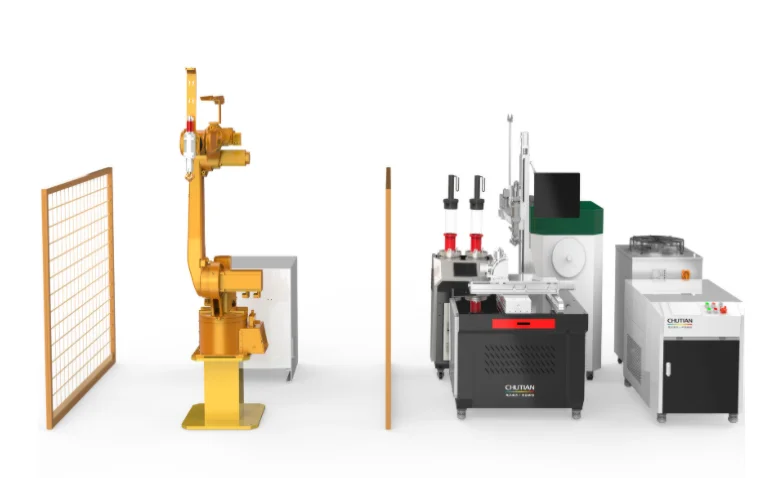 Robot Cladding Hardening System 3KW Fiber Laser Cladding Machine ...