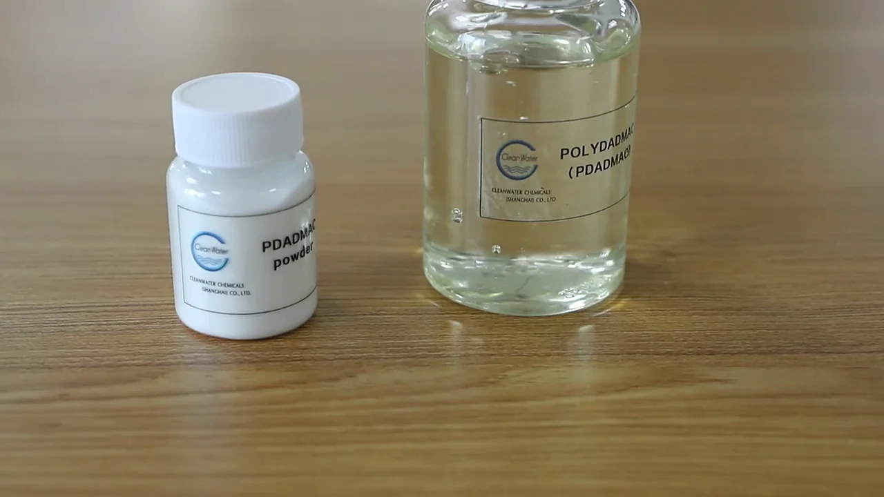 Liquid Polymer For The Treatment Of Sludge Polydadmac 40% Coagulant ...