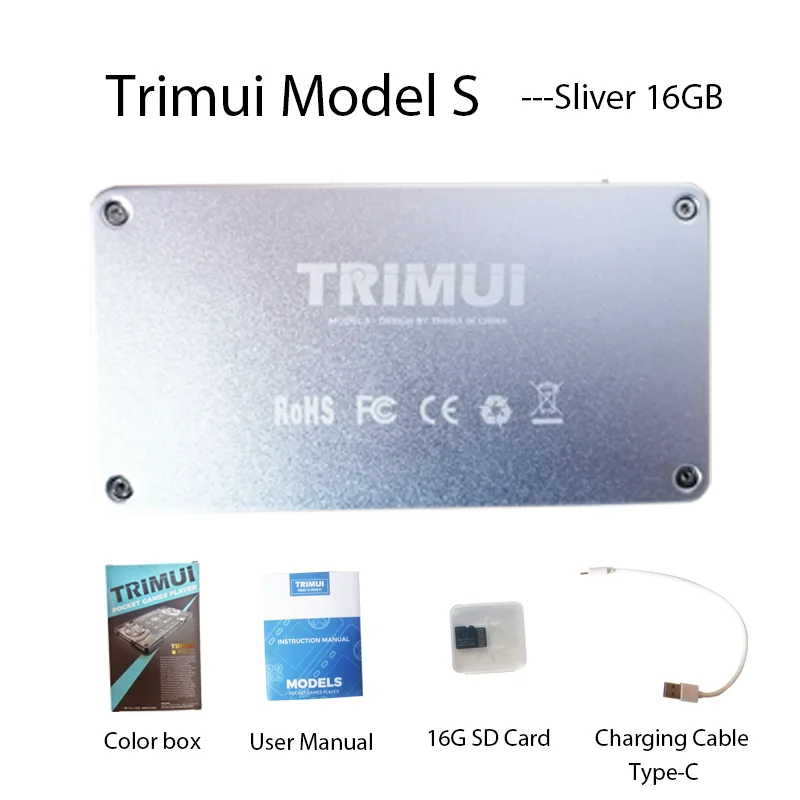Trimui Model S - Portable Video Game Console with 10 Simulators