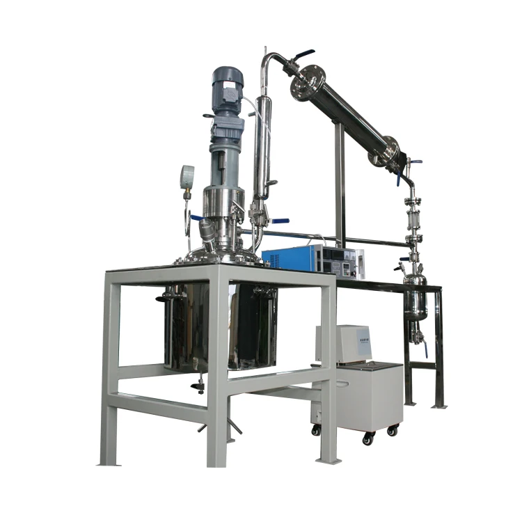 50L Lab Scale Plastic Pyrolysis Reactor for Fuel Oil Distillation