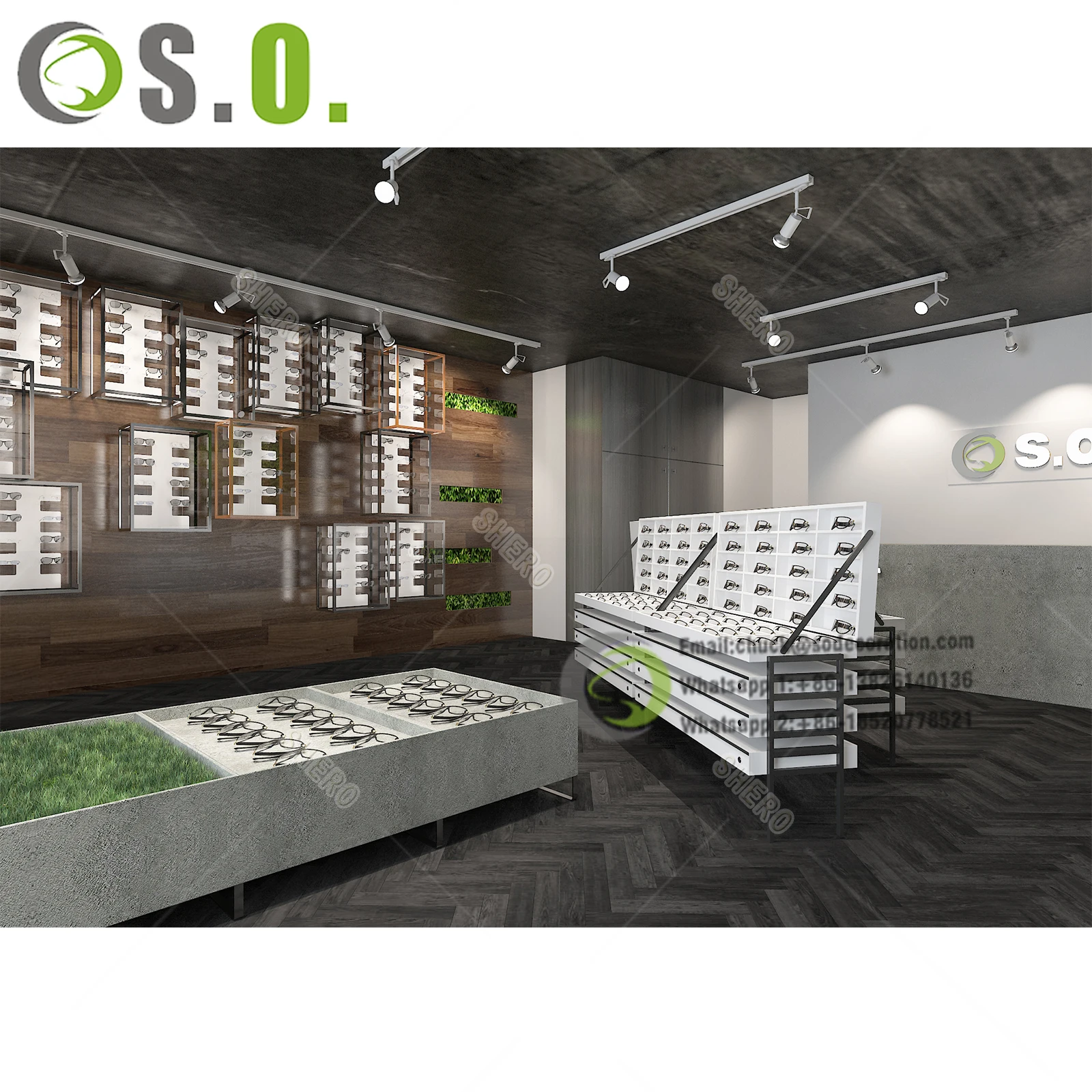 Advanced Pedestrian Street Store Display Stand Sun Eye Shop Shopping ...